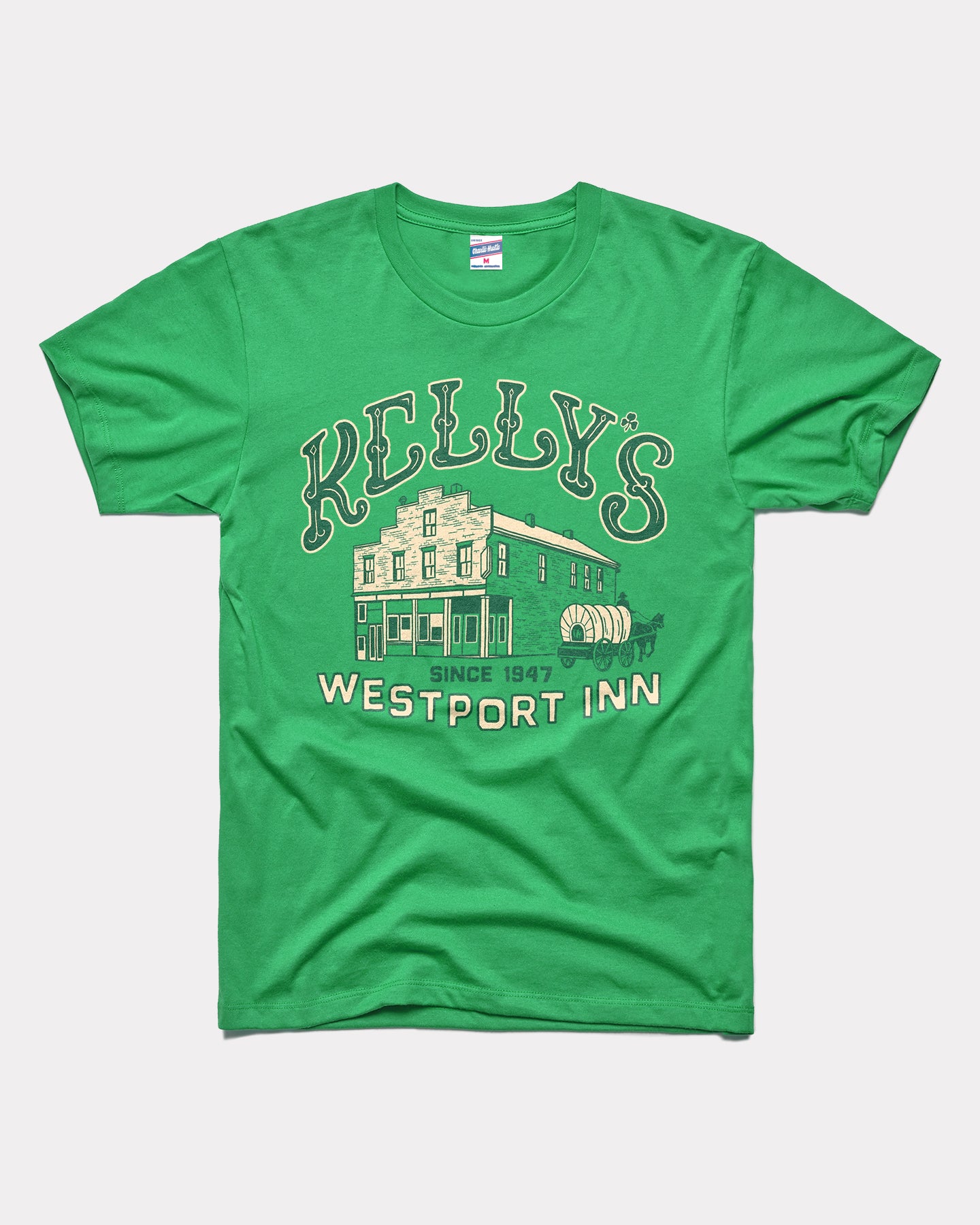 Kelly's Westport Inn Vintage Green T-Shirt | CHARLIE HUSTLE