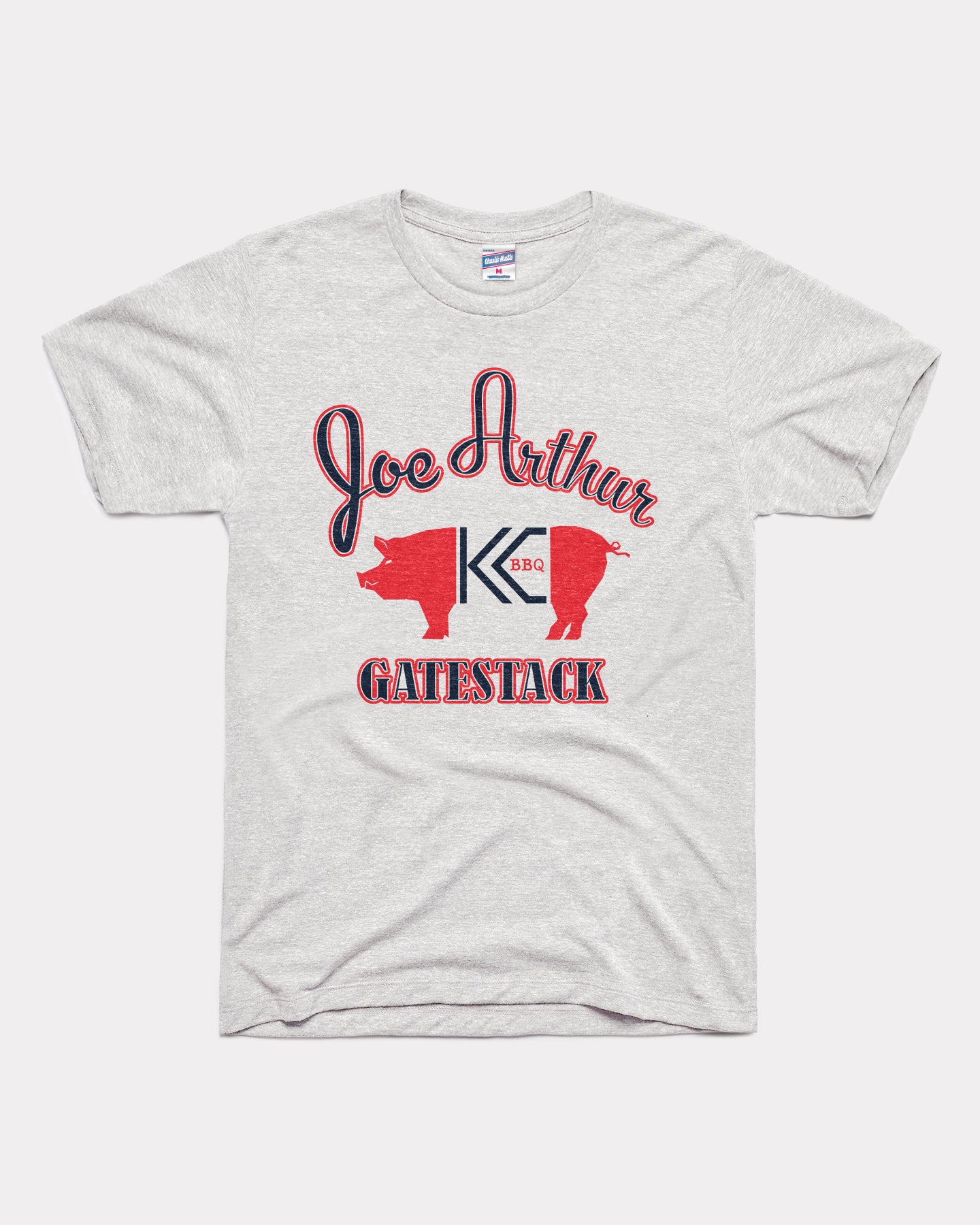 Joe Arthur Gate Stack Ash T-Shirt | CHARLIE HUSTLE