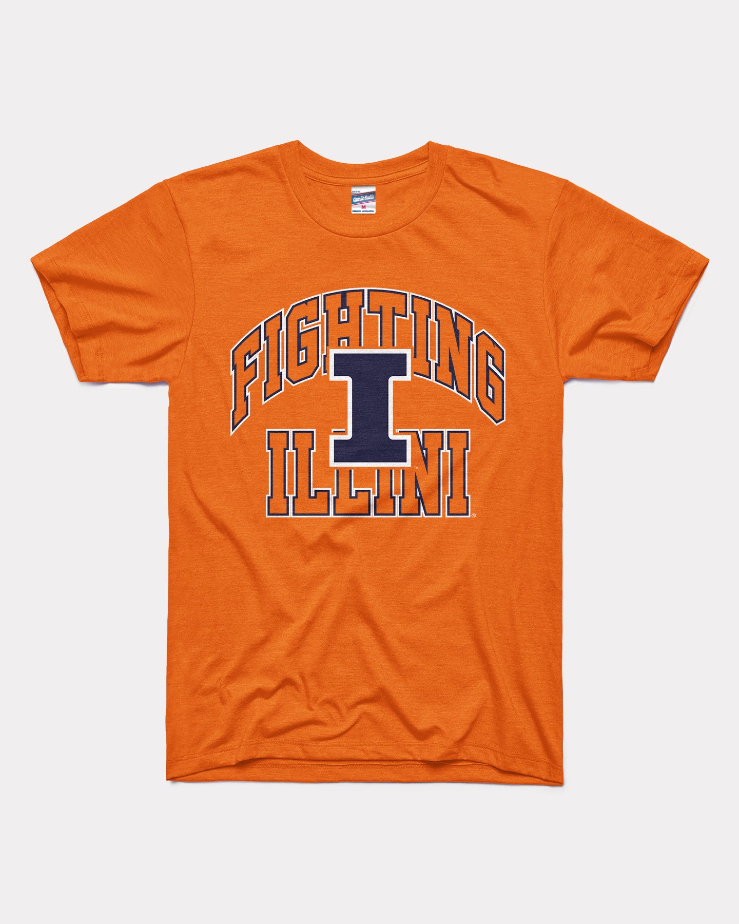 Illinois Fighting Illini Orange T-Shirt | CHARLIE HUSTLE