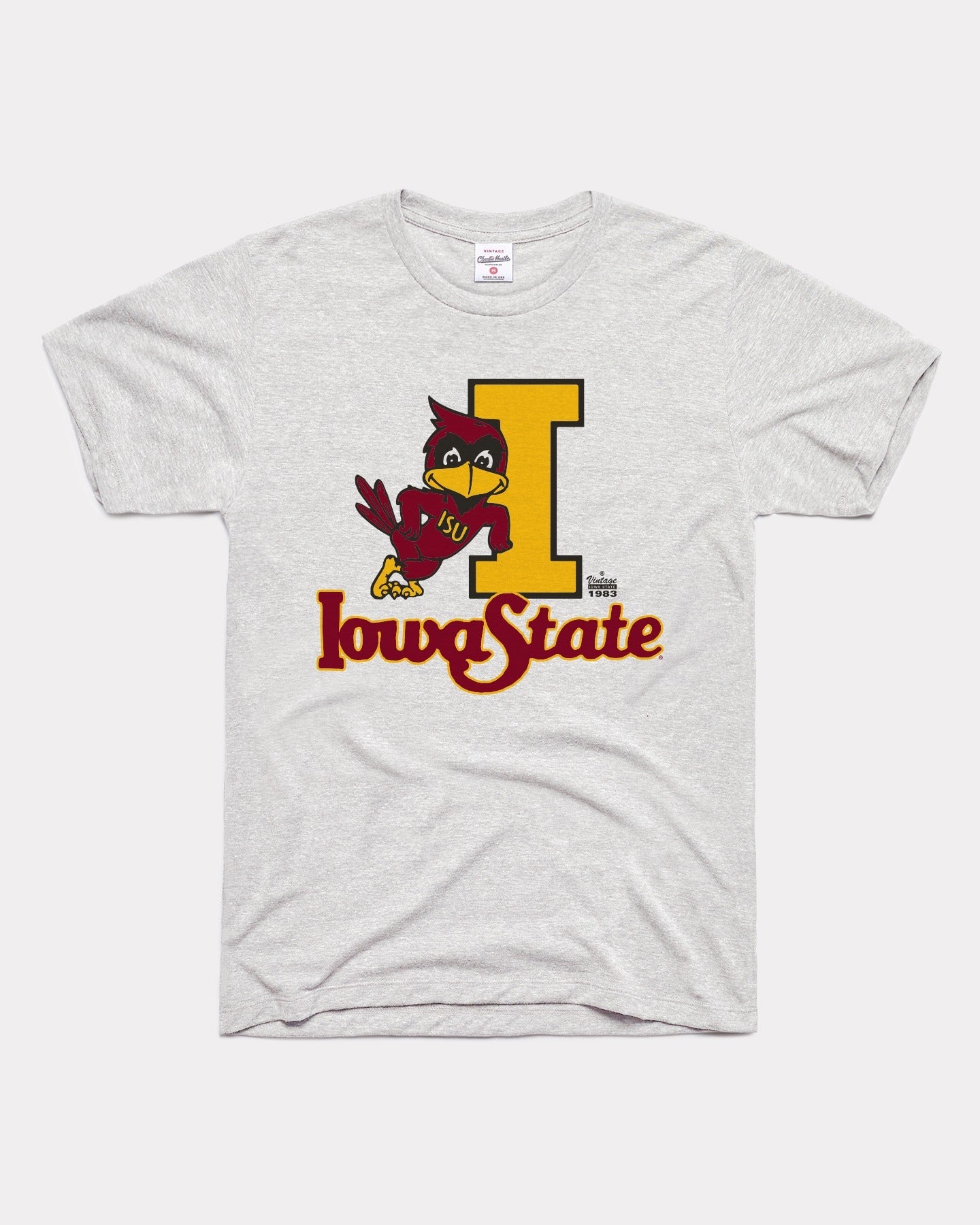 Iowa State Cyclones Leaning Cy Ash T-Shirt | CHARLIE HUSTLE