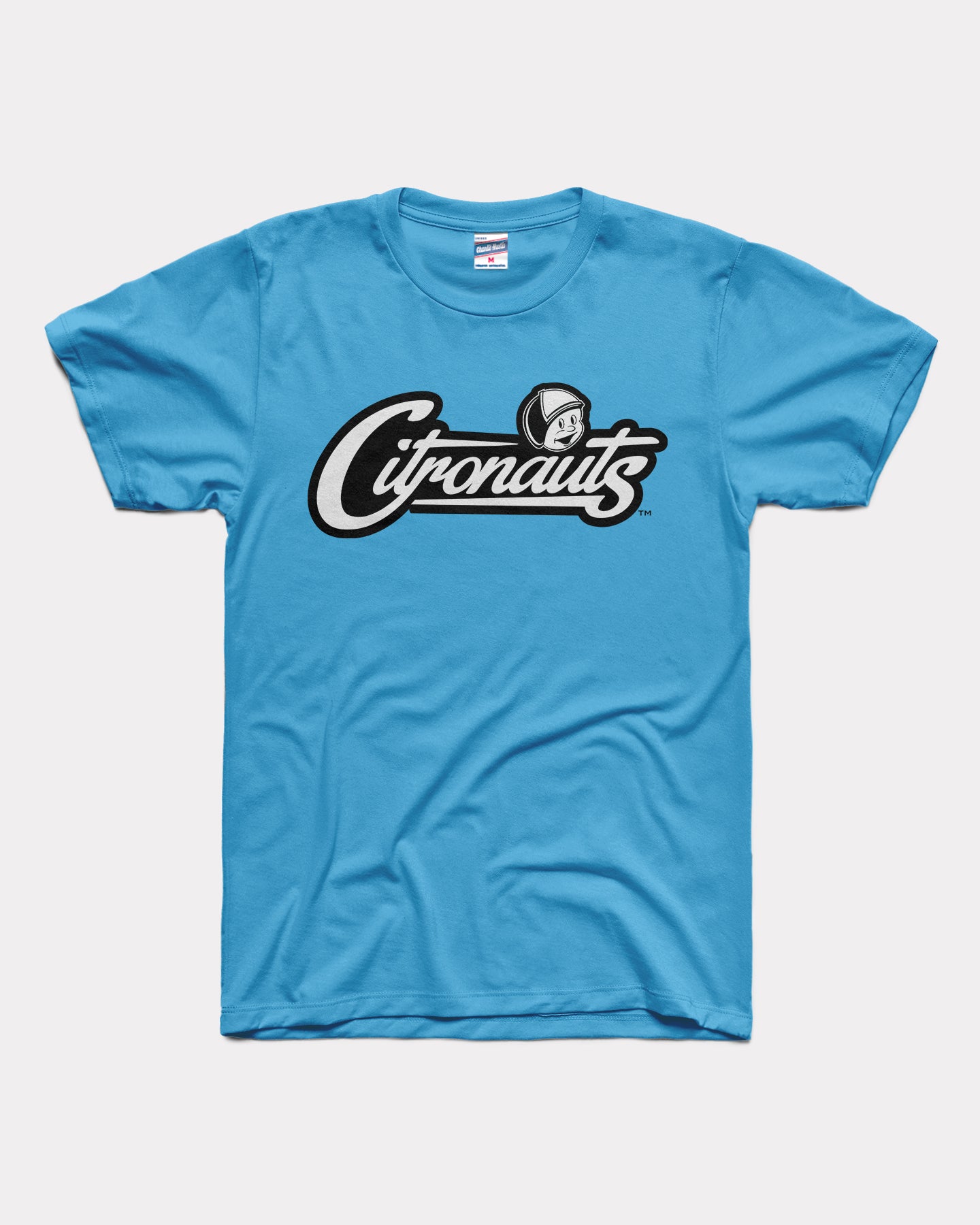 UCF Citronauts Script Electric Blue T-Shirt | CHARLIE HUSTLE