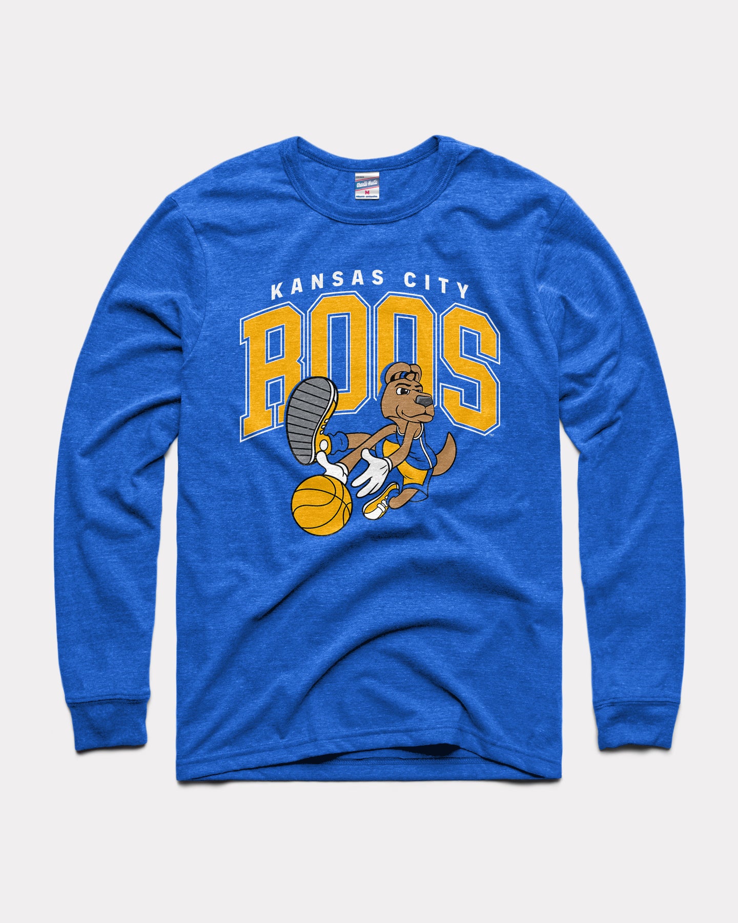 Kansas City Roos Royal Blue Long Sleeve | CHARLIE HUSTLE