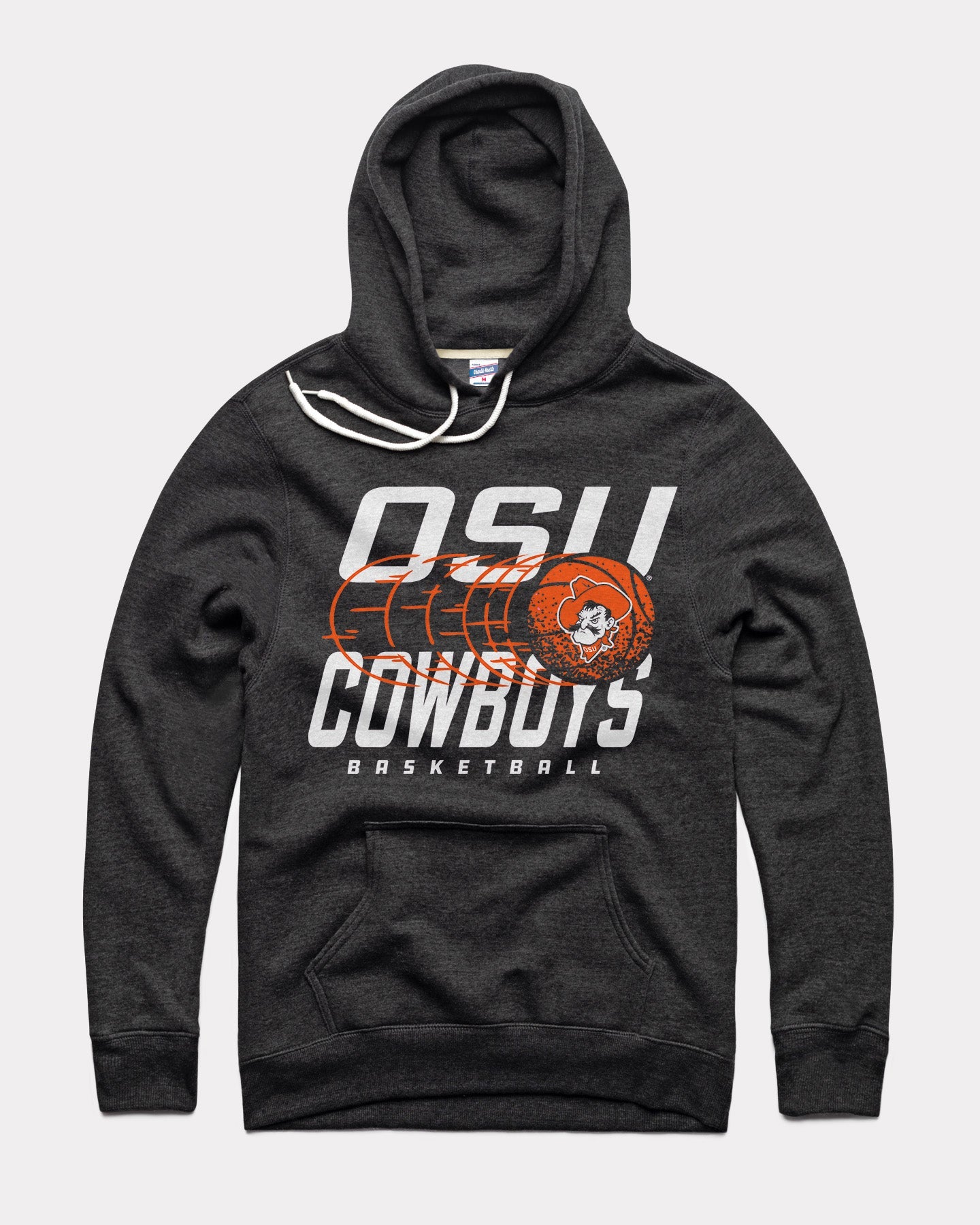 Oklahoma State Cowboys Basketball Black Hoodie | CHARLIE HUSTLE