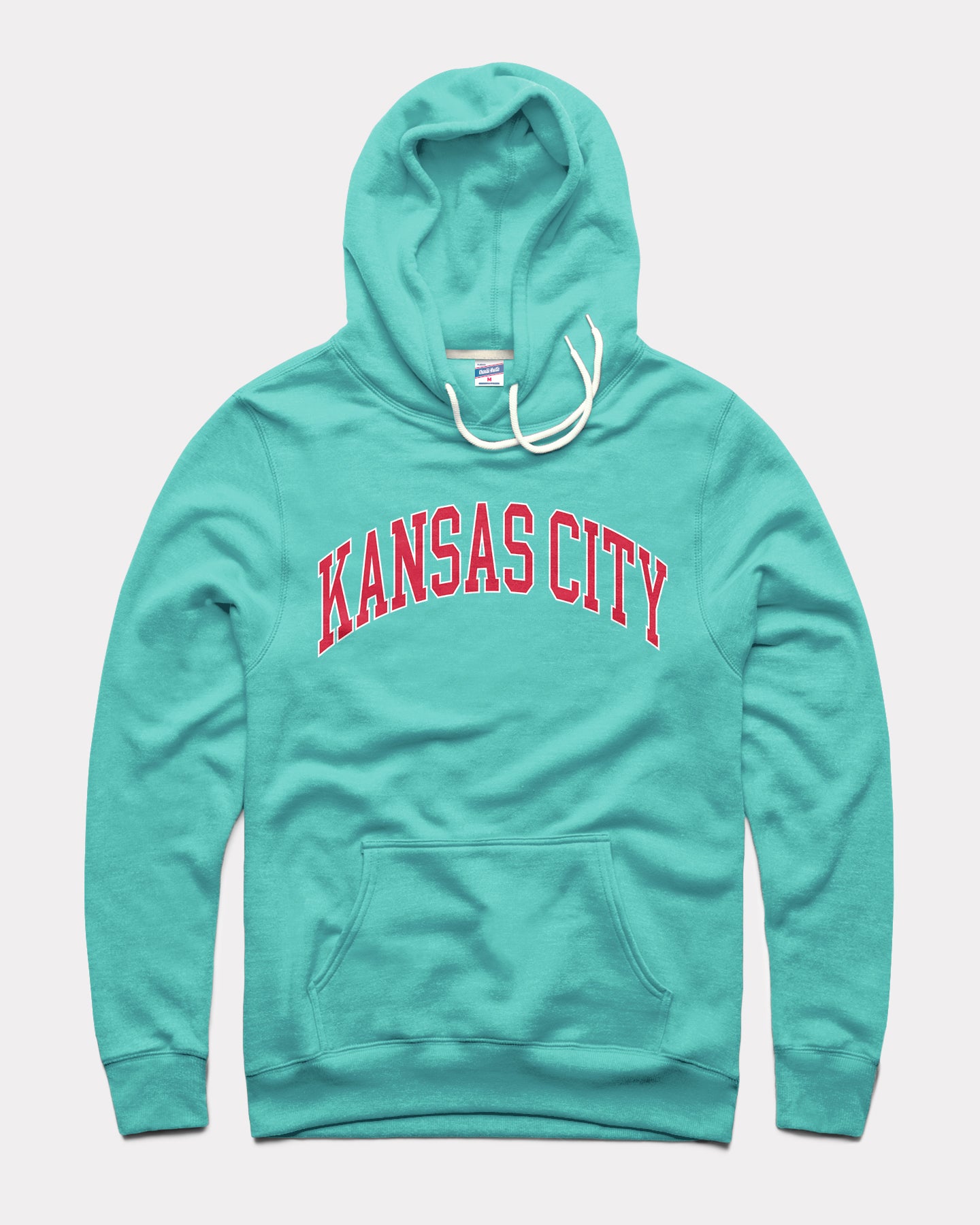 Kansas City Arch Teal Hoodie Sweatshirt | CHARLIE HUSTLE