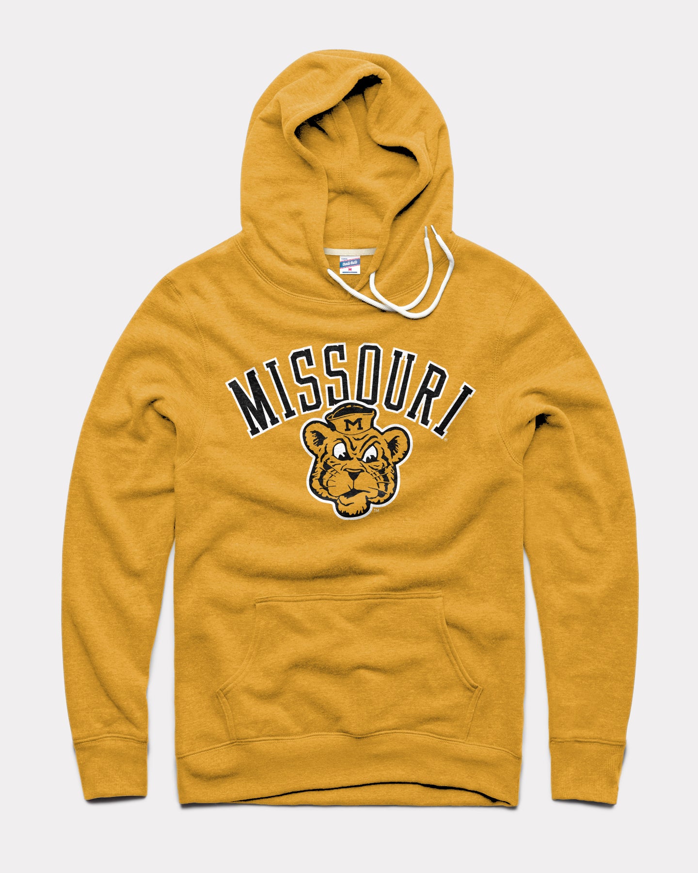 Missouri Tigers Arch Gold Hoodie | CHARLIE HUSTLE
