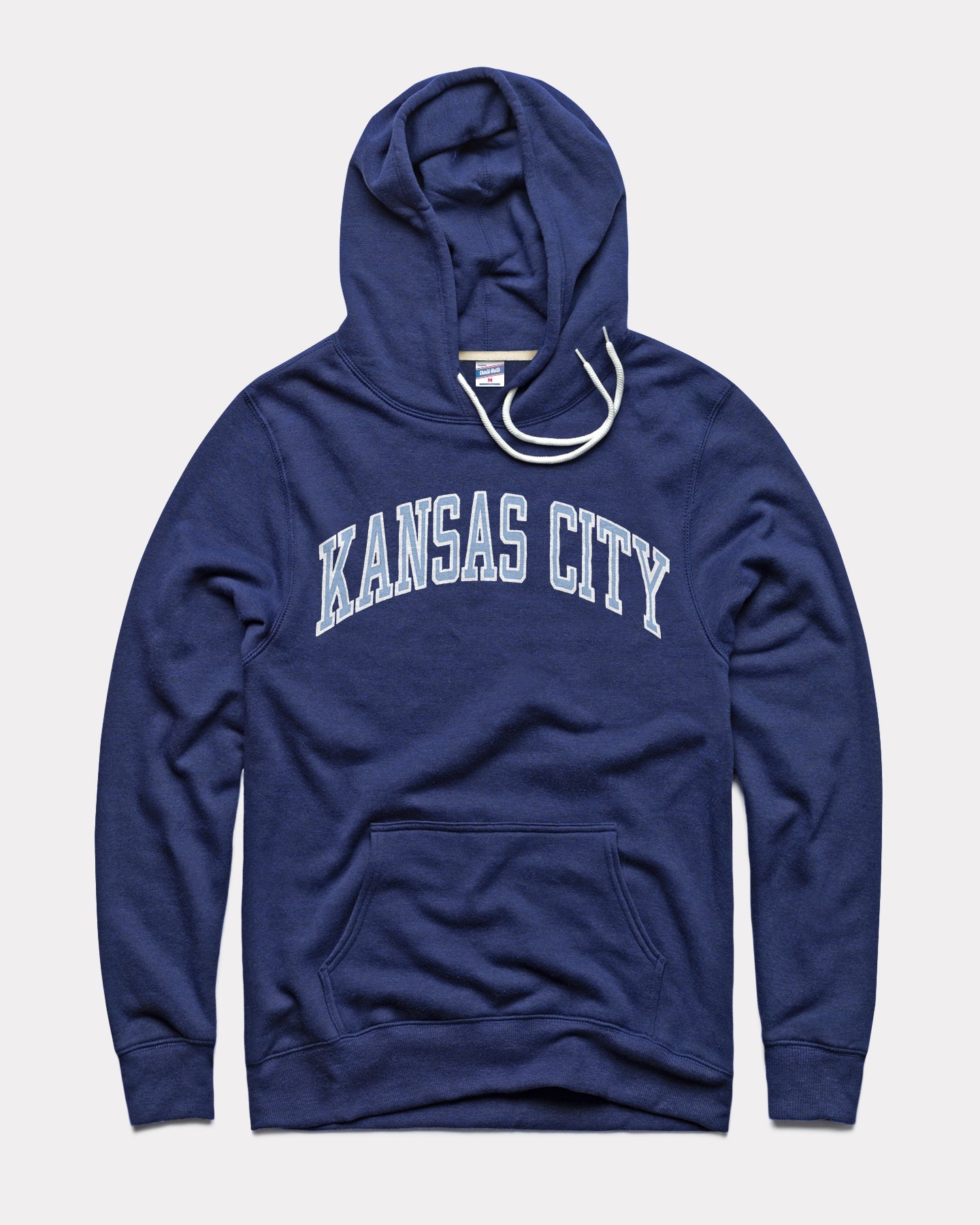 Kansas City Arch Vintage Navy Hoodie | CHARLIE HUSTLE